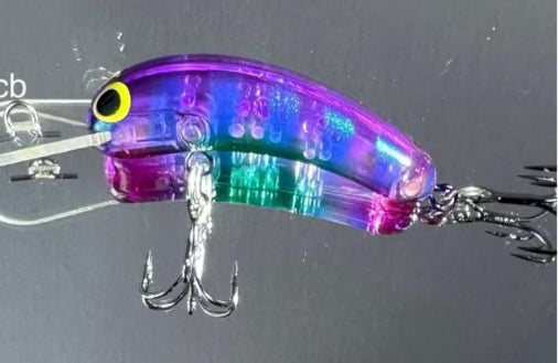 A/C Lures Aurora Series Slim Invader 50mm - #16CB – Trophy Trout Lures ...