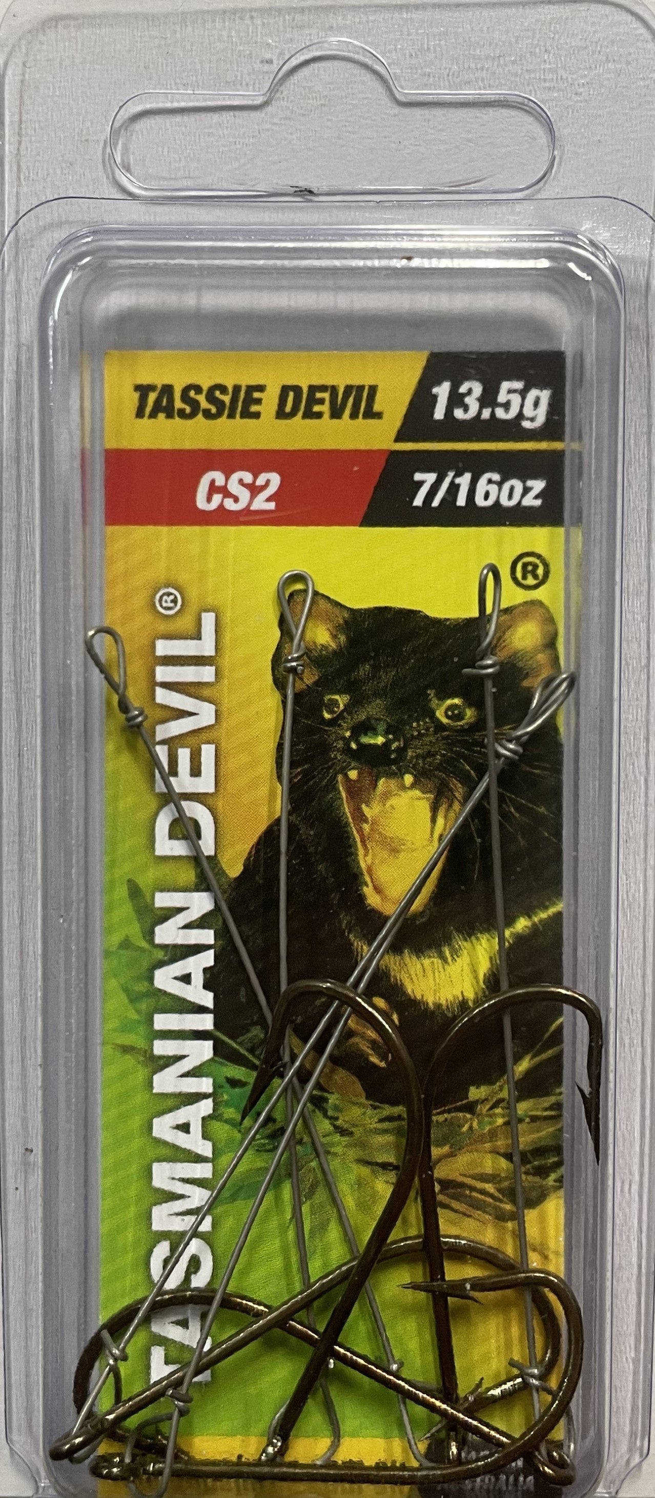Tasmanian Devil 13 gram Single Hook Centre's - 5 Pack – Trophy Trout ...