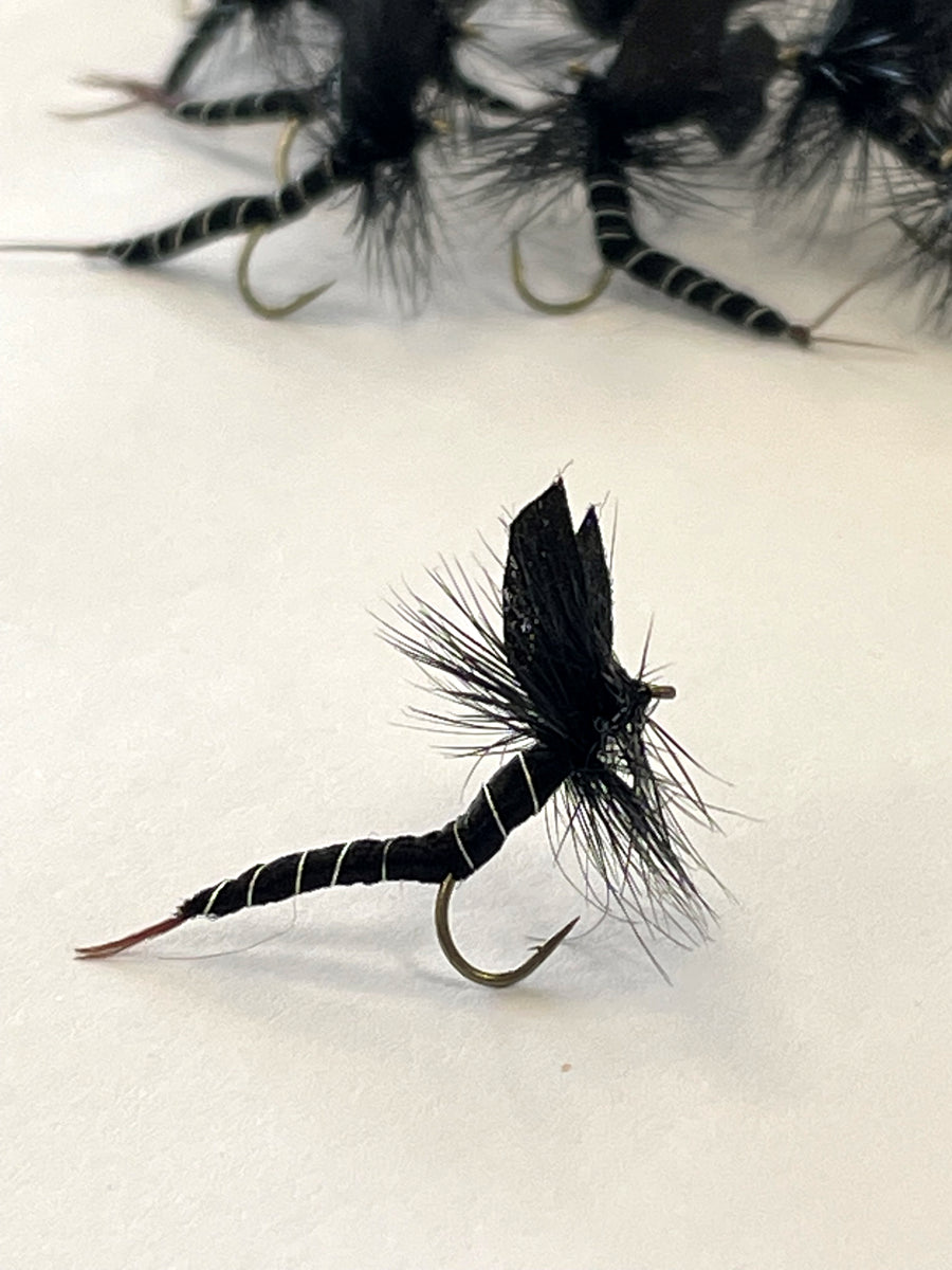 Mayfly - Black – Trophy Trout Lures and Fly Fishing
