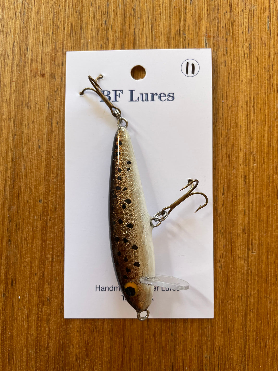 BF Lures Handcrafted Tasmanian Timber Lures – Trophy Trout Lures and ...